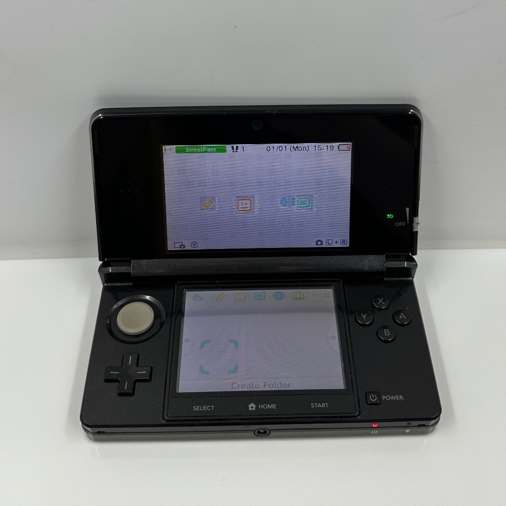 Pre-owned NINTENDO 3DS COSMO BLACK WITH CHARGER - Own4Less